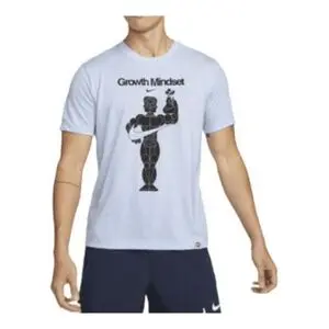 Nike Dri-fit Training Shirt With Graphic Print