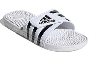 Adidas Adissage Slides - White/black
