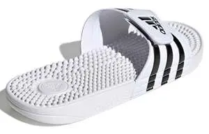 Adidas Adissage Slides - White/black