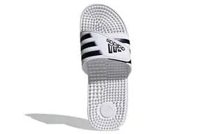Adidas Adissage Slides - White/black