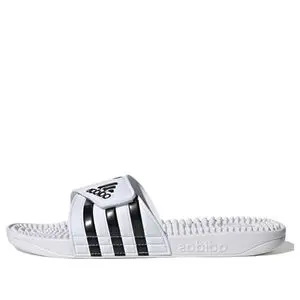 Adidas Adidas Adissage Slides 'white Black' White/black