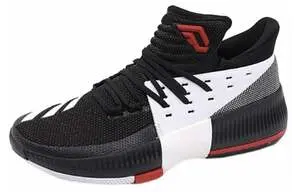 Adidas Dame 3 "on Tour" Sneakers - Black/white/red