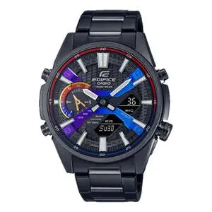 Casio Edifice Solar Powered Analog Watch - Black