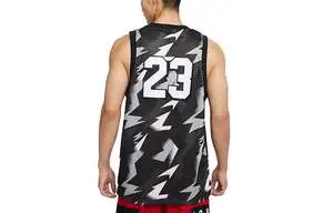 JORDAN Contrasting Colors Pattern Alphabet Numeric Breathable Training Basketball Sports Vest - Default Color