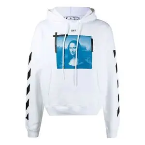 Off-White Mona Lisa Graphic Hoodie - White