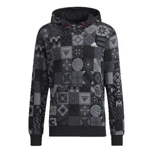 Adidas Cny Aop Hood Pattern Full Print Sports