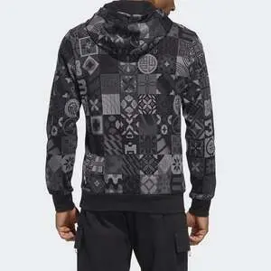 Adidas Cny Aop Hood Pattern Full Print Sports