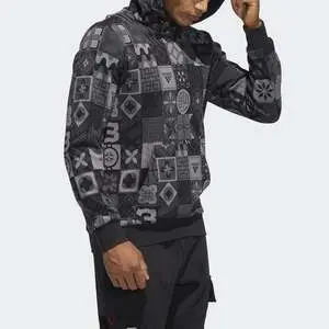 Adidas Cny Aop Hood Pattern Full Print Sports