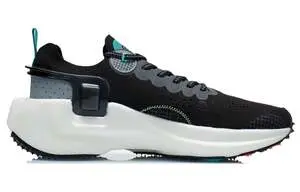 LI-NING Wind Range Essential Sneakers - Black/grey/white