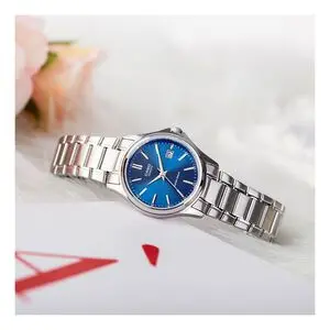 Casio Stainless Steel Link Strap Water Resistant Analog Quartz Watch