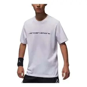 JORDAN Sport Dri-fit Graphic T-shirt Asia Sizing - White
