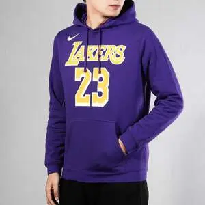 Nike Lebron James Lakers Basketball Fleece Hoodie