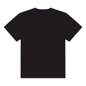 DENIM TEARS Cotton Floral Logo T-shirt - Black