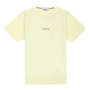 Stone Island Marble Three T-shirt 'lemon