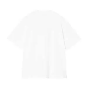 Carhartt Work In Progress Deconstructed Label Short Sleeve T-shirt - White