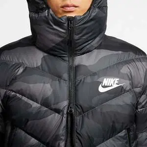 Nike Down-fill Windrunner Jacket - Dark Grey/black
