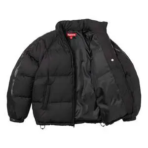Supreme Star Sleeve Down Puffer Jacket - Black