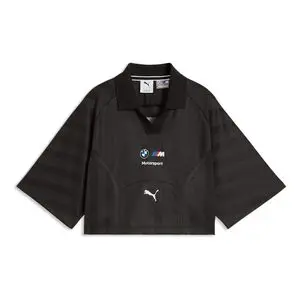 PUMA X Bmw Motorsport Cropped Polo - Puma Black