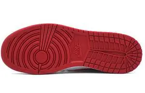 JORDAN 1 Retro Low "varsity Red" Sneakers - White