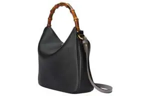 Gucci Diana Shoulder Bag With Bamboo Handle - Black
