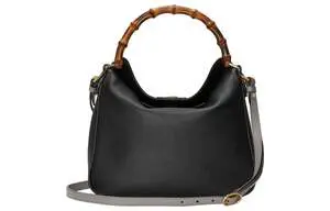 Gucci Diana Shoulder Bag With Bamboo Handle - Black