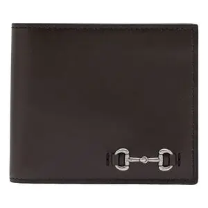 Gucci 25 Bi-fold Wallet With Horsebit - Brown