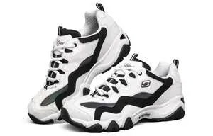 Sketchers D'lites 2.0 Athletic Sneakers - Whiteblackgray