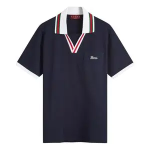 Gucci Skipper Collar Polo Shirt