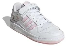 Adidas Originals Forum Low Sneakers - White/pink