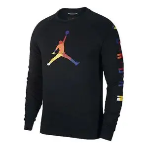 JORDAN Air Sports Crewneck Sweatshirt - Black