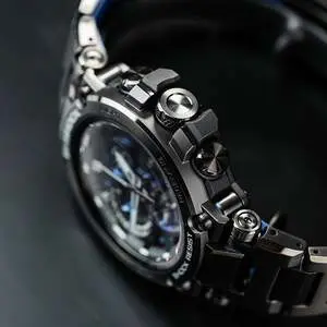 Casio G-shock Mt-g "black" Watch With Bluetooth And Solar Energy