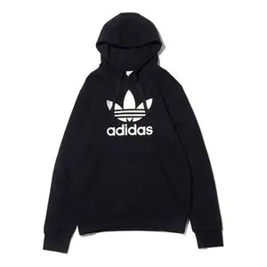 Adidas Originals Trefoil Foil Sports Hoodie - Black