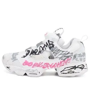 REEBOK X Vetements Scribbled Instapump Fury Sneakers
