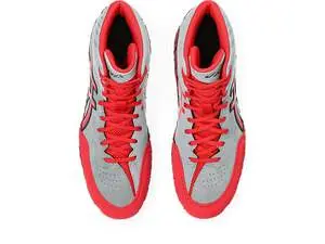 Asics Aggressor 5 Athletic Footwear - White/red