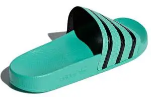 Adidas Adilette Slide - Green/black