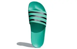 Adidas Adilette Slide - Green/black