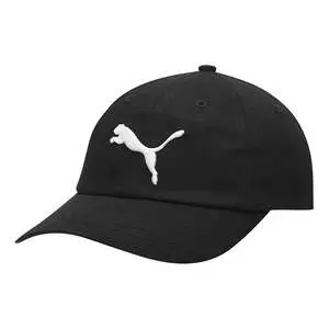 PUMA Embroidered Logo Baseball Cap - Black/white