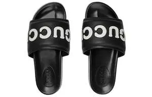 Gucci Sideline Rubber Logo Slide