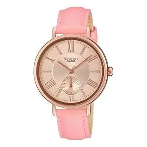 Casio Sheen Series Analog Watch - Pink