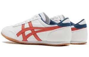 Onitsuka Tiger Machu Racer Sneakers - White/orange
