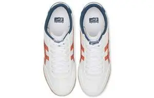 Onitsuka Tiger Machu Racer Sneakers - White/orange