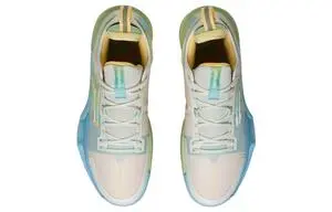 LI-NING Speed Premium 'ice Cream' Athletic Shoes - Beige/green