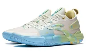 LI-NING Speed Premium 'ice Cream' Athletic Shoes - Beige/green