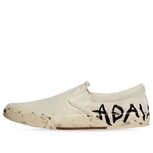 Balenciaga Low Top Slip On Shoes - White/black