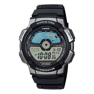 Casio Sports Quartz Analog Watch - Silverblack