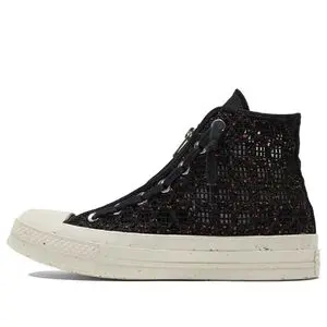 CONVERSE Chuck 70 High Top Sneakers With Speckled Crochet Detail