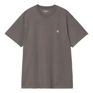 Carhartt Work In Progress Chase Short Sleeve T-shirt - Charcoal