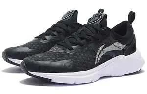 LI-NING Lark Athletic Sneakers - Black/white