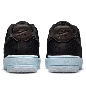Nike Force 1 Crater Flyknit Sneakers - Black/blue