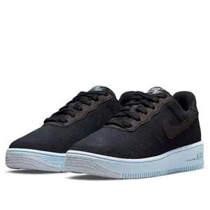 Nike Force 1 Crater Flyknit Sneakers - Black/blue